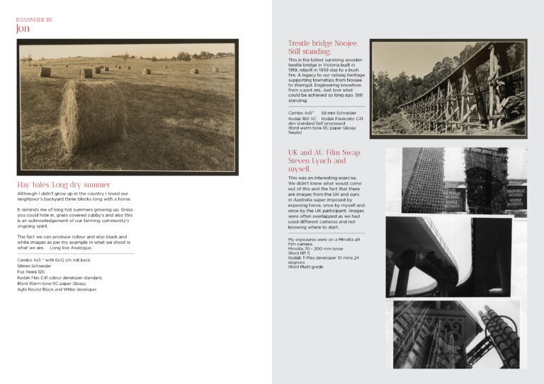Analogue exhibitor Jon Hogan 2025 – Melbourne Camera Club